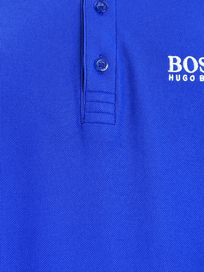 Blusa Hugo Boss Polo Azul Masculina - YBI8 Original - | Etiqueta Única