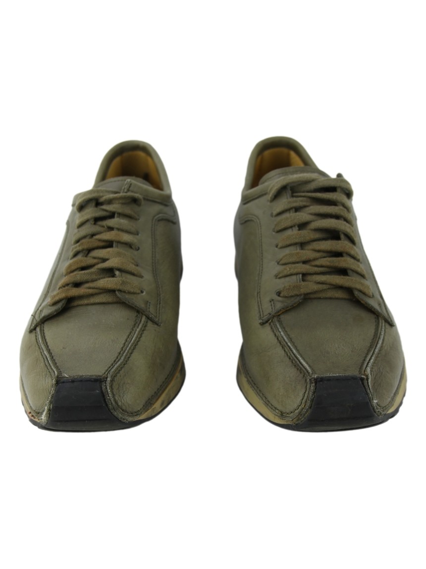 Tênis Bally Cheetah Couro Verde - XYJ2 Original | Etiqueta Única