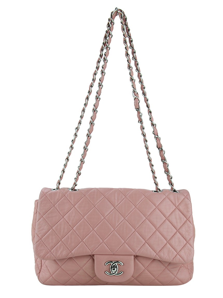 Bolsa Chanel Flap Rosa - MZK4 Original | Etiqueta Única