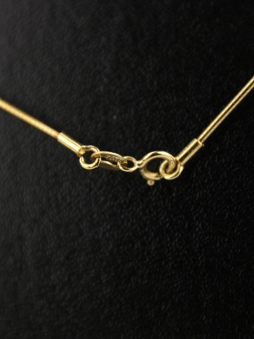 Colar Hermès Cage d'H Pendant Dourado - BPL58 Original | Etiqueta Única