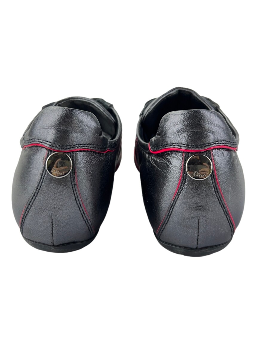 Tênis Christian Dior Couro Metalizado Rosa - FMC310 Original | Etiqueta ...