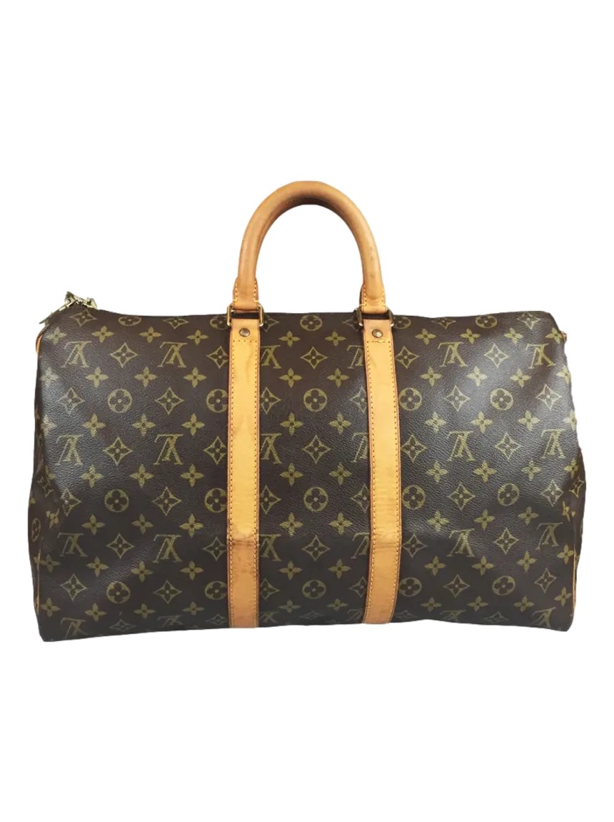 Mala Louis Vuitton Keepall 45 Canvas Monograma Original - | Etiqueta Única