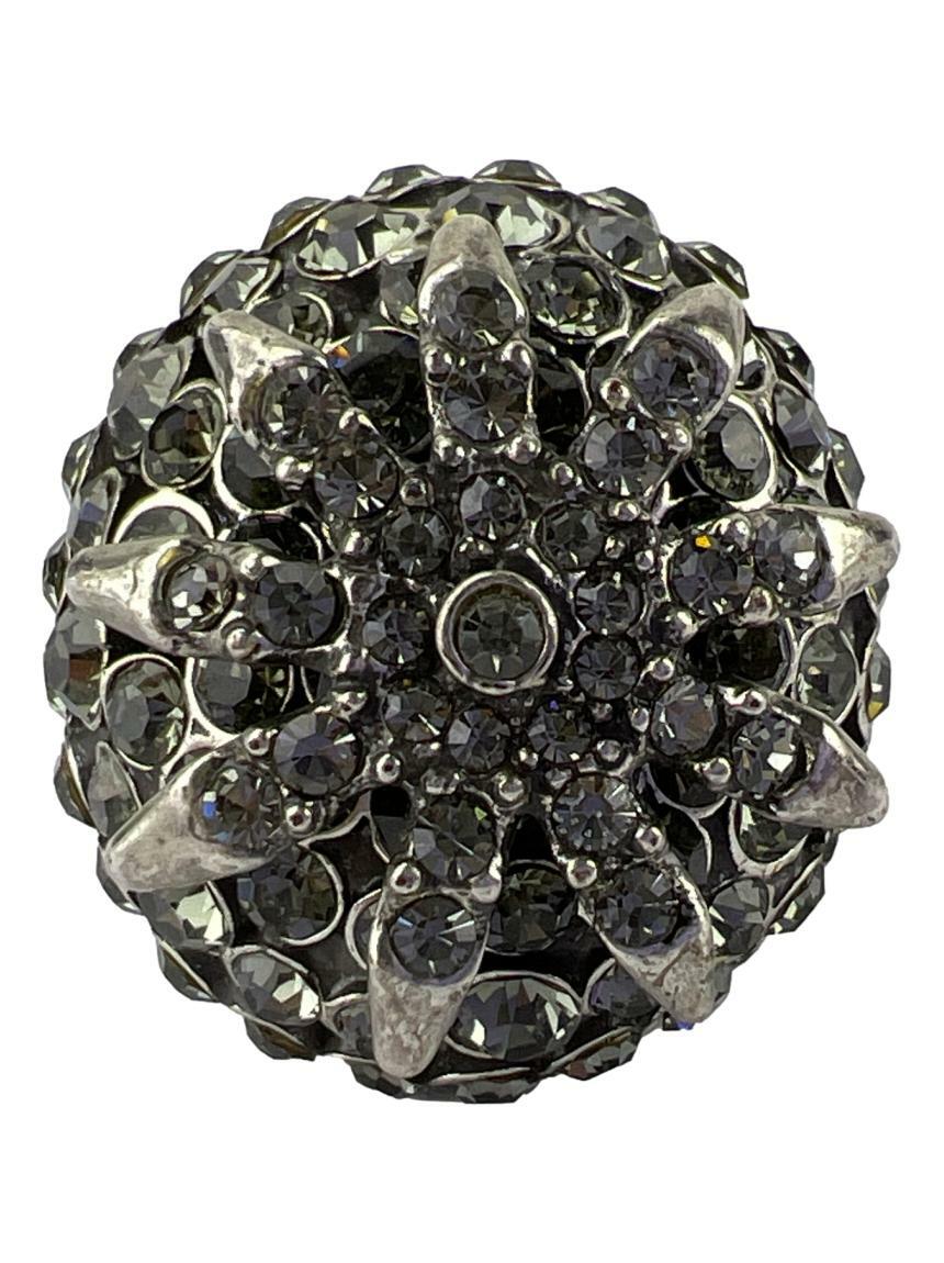 Anel Hector Albertazzi Chevalier Prateado - MEV528 Original | Etiqueta ...