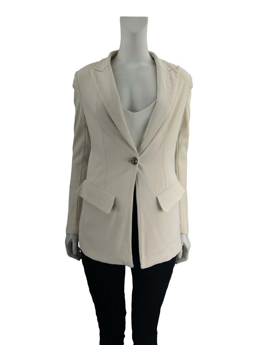 Blazer Bo.Bô Alongado Bege - SAC125 Original | Etiqueta Única