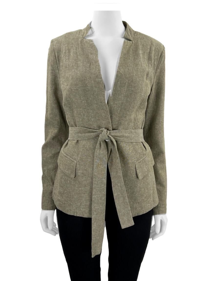 Blazer Richards Linho Bege Original - AEJD22 | Etiqueta Única