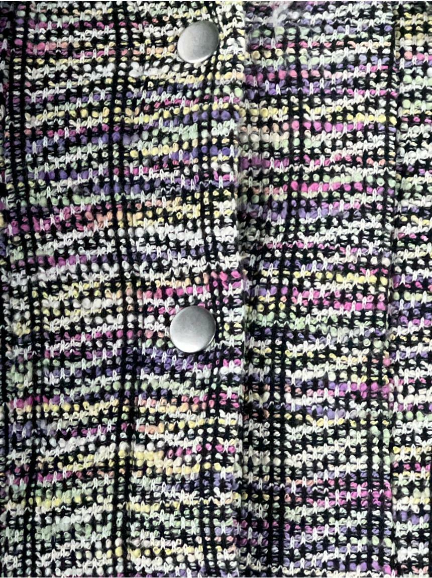Blazer Zara Texturizado Colorido - FUQ144 Original | Etiqueta Única