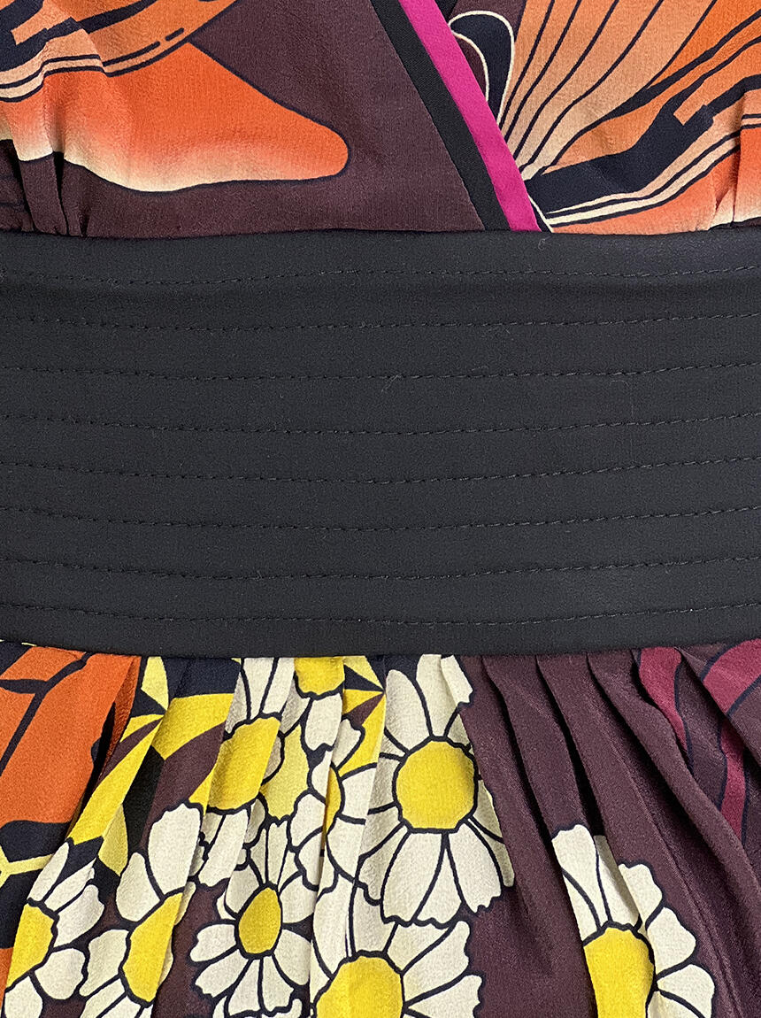 Blusa Adriana Barra Manga Longa Estampada Original - | Etiqueta Única