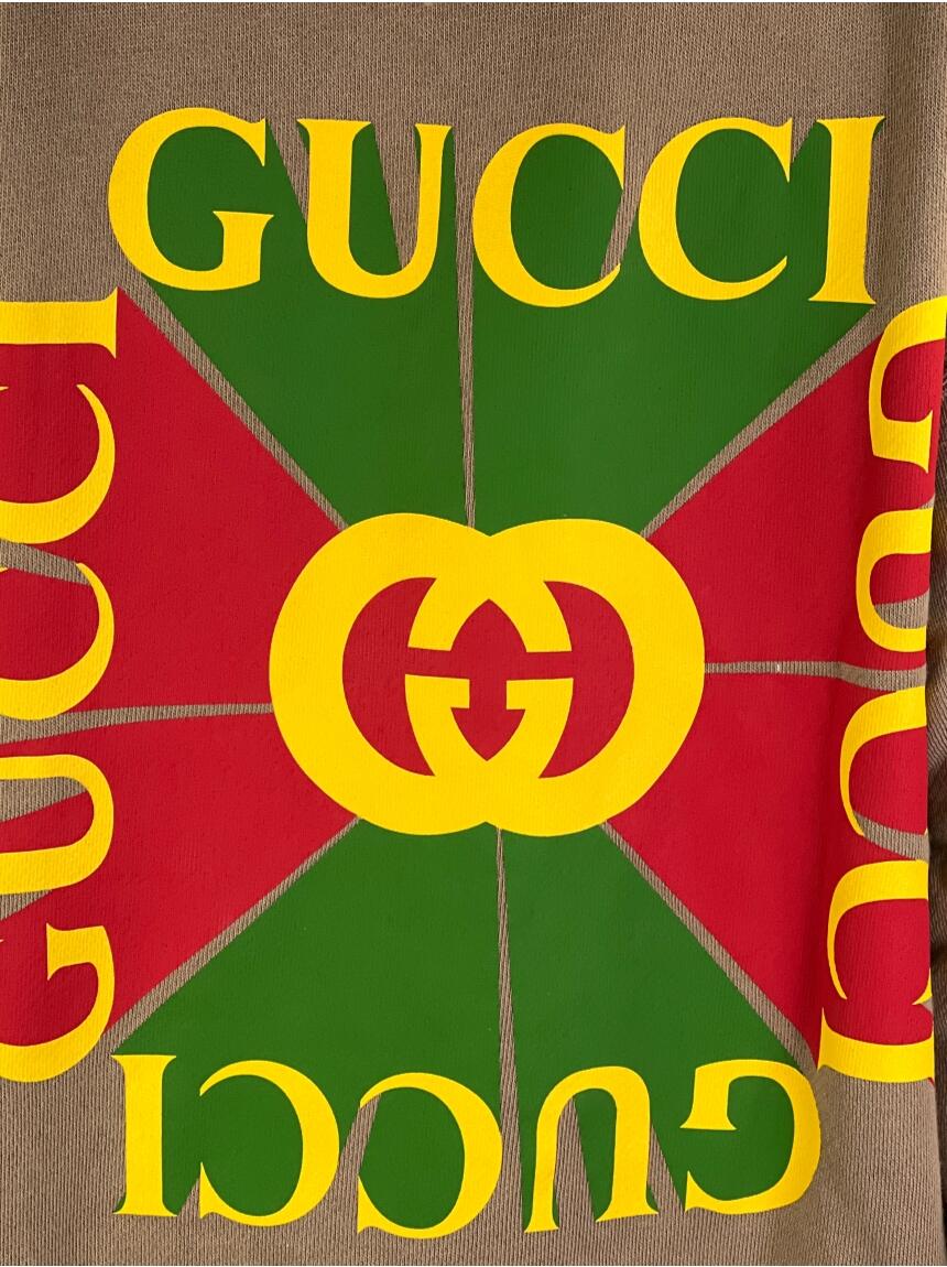 Blusa Gucci Tecido Bege - CBY901 Original | Etiqueta Única