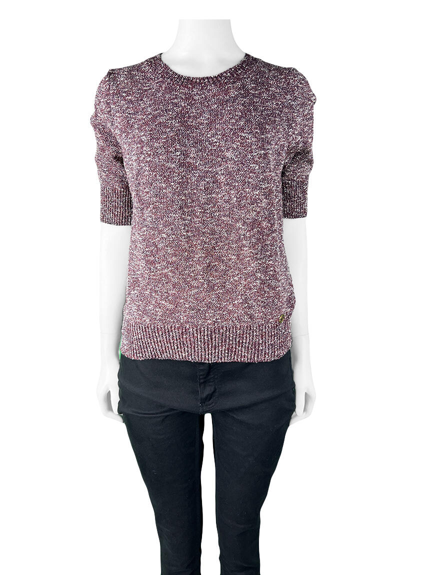 Blusa Gucci Tricô Vinho Original - CEZM2 | Etiqueta Única