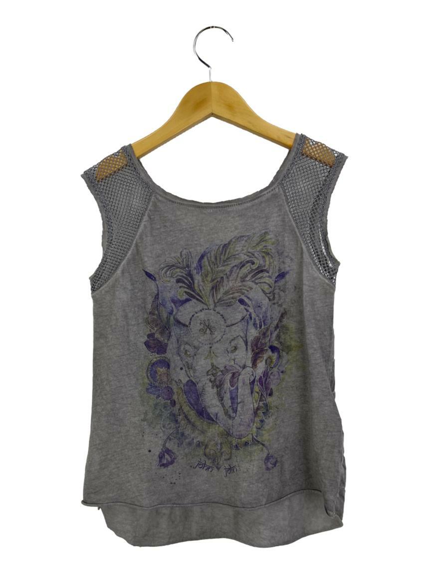 Blusa John John Renda Cinza - PNK500 Original | Etiqueta Única