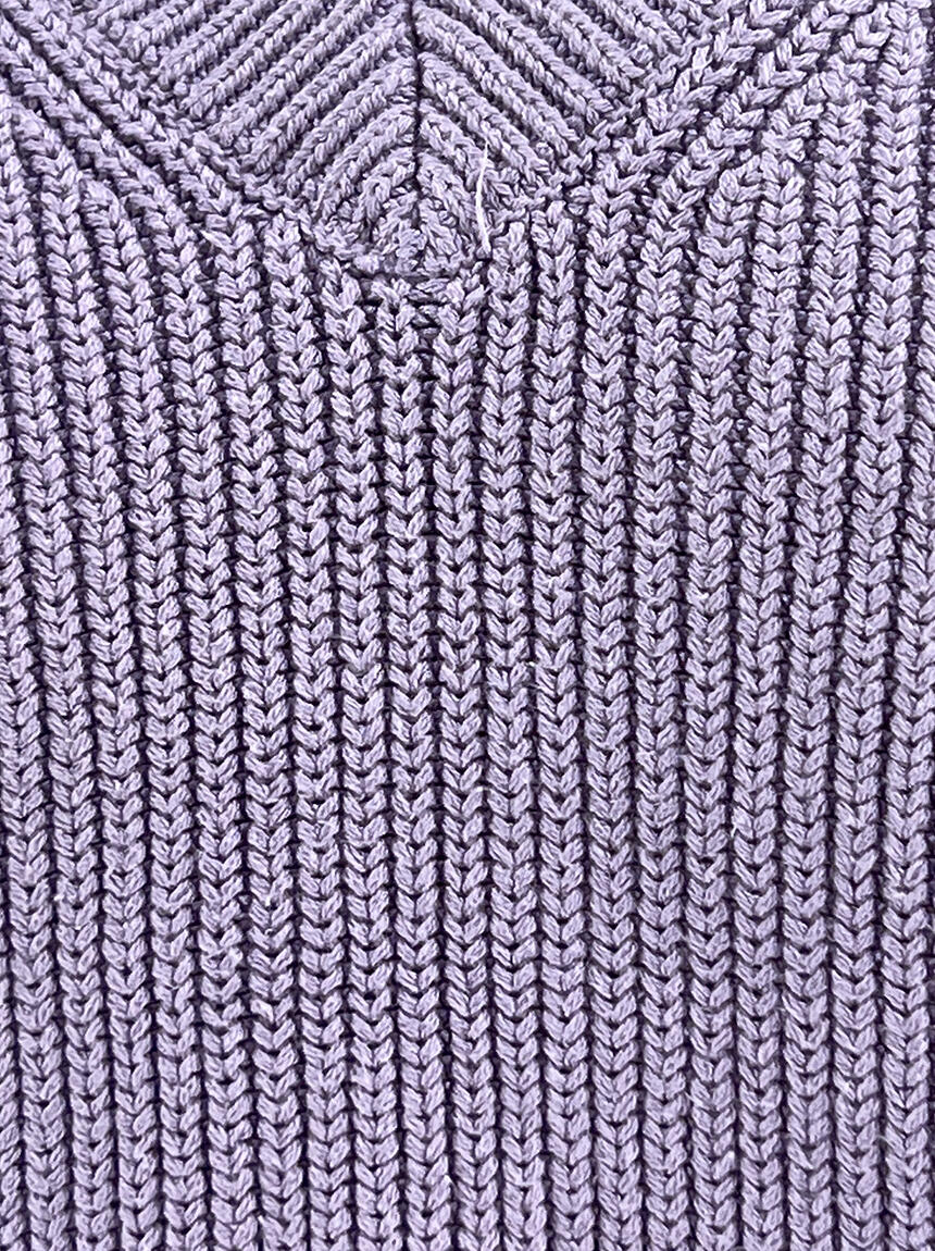 Blusa Zara Tricot Roxo - PFI676 Original | Etiqueta Única