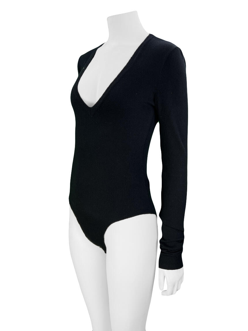 Body Bo.Bô Tecido Preto Original - RJN365 | Etiqueta Única