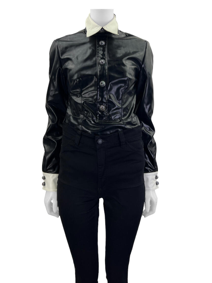 Body Gucci Vinil Preto Original - | Etiqueta Única