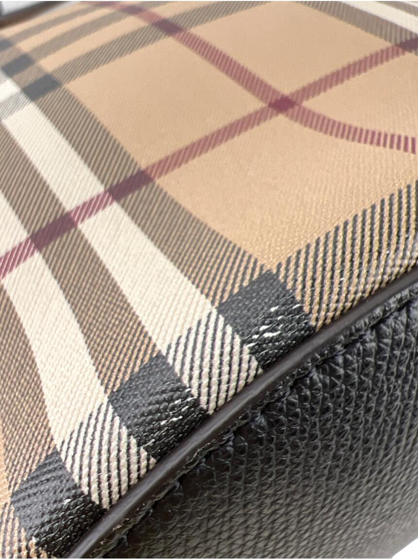 Bolsa Bucket Burberry Lorne Haymarket Check - QBB241 Original | Etiqueta Única