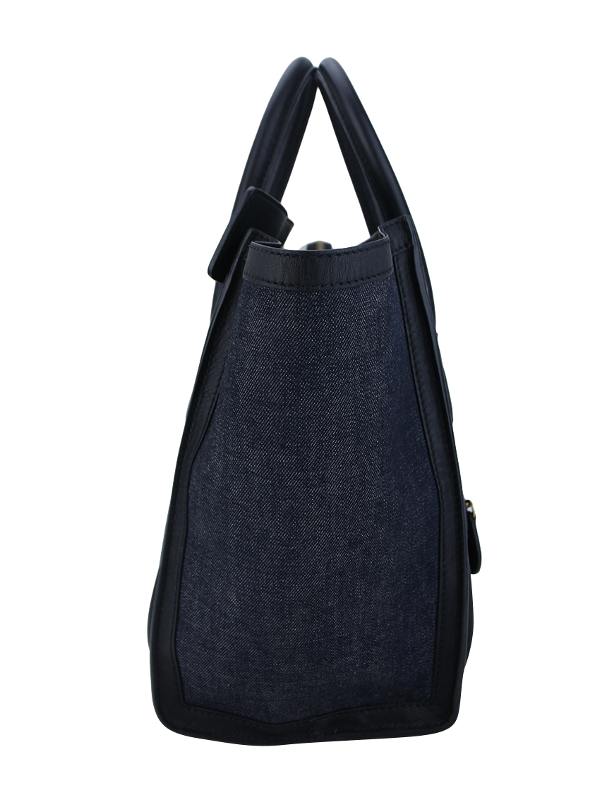 Bolsa Celine Luggage Mini Denim Original - AR343 | Etiqueta Única