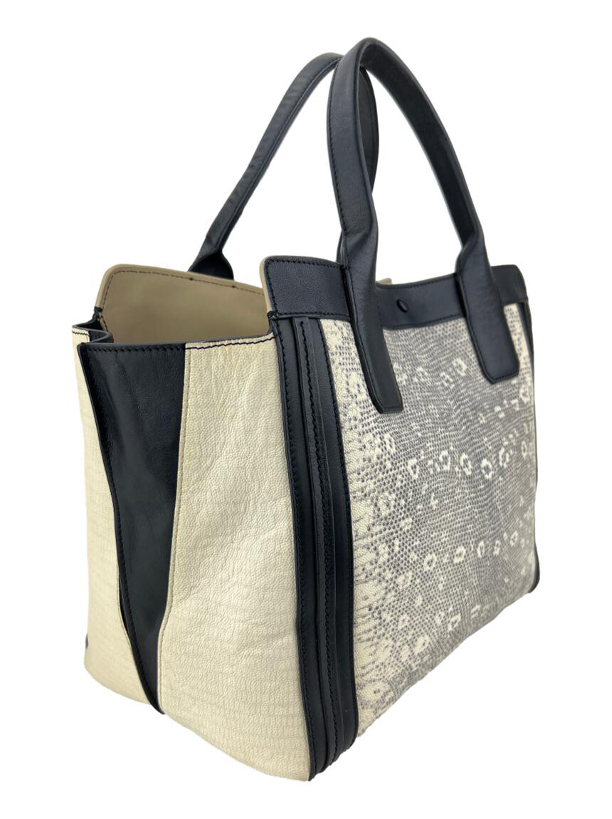 Bolsa com Alça Chloé Alison Bicolor - AEPL4 Original | Etiqueta Única