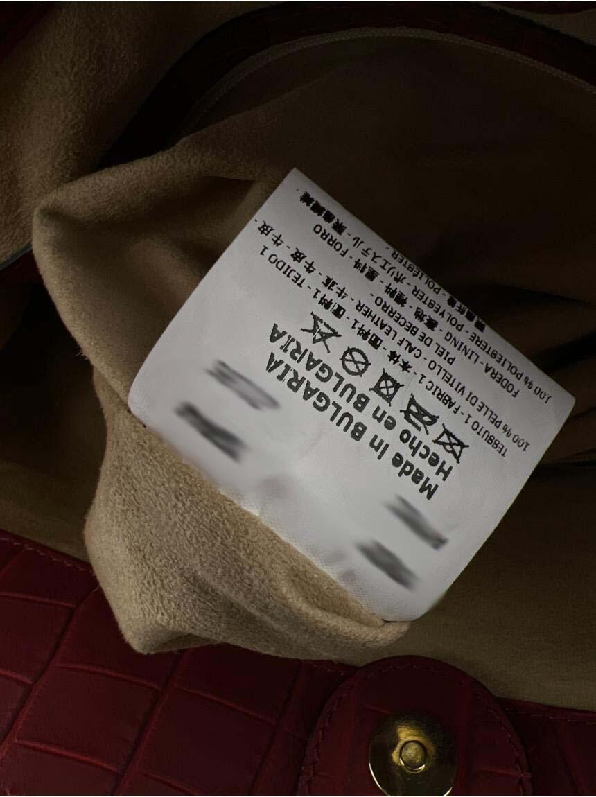 Bolsa com Alça Emporio Armani Texturizada Vermelha - IRR395 Original ...