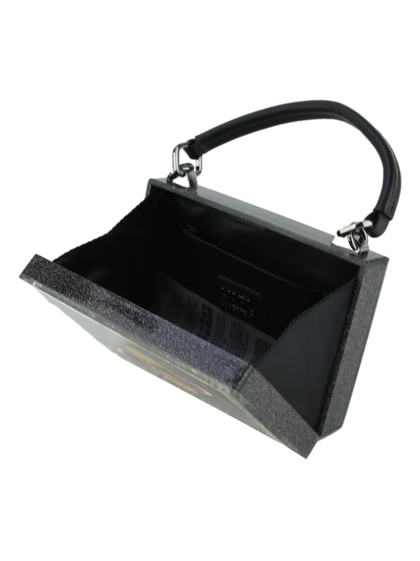 Bolsa Karl Lagerfeld K/Space Minaudiere Glitter Preto - OC136 Original | Etiqueta Única