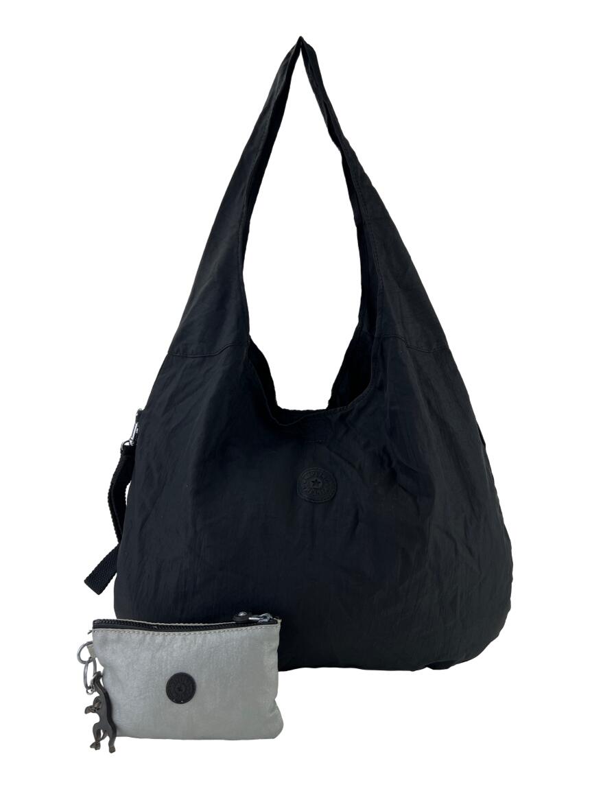 Bolsa Hobo Kipling Nylon Preta - BJVP7 Original | Etiqueta Única