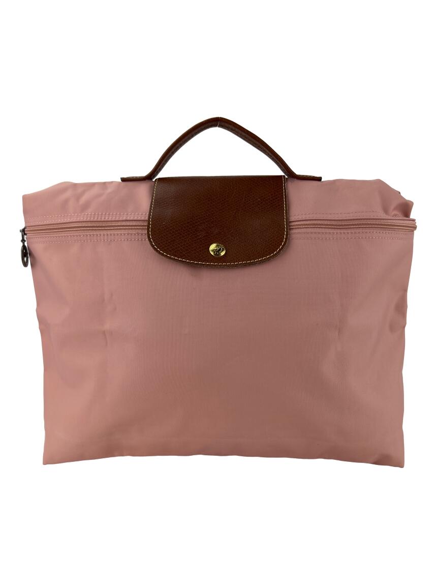 Bolsa com Alça Longchamp Le Pliage "Docs" Nylon Rosa - AGOL2 Original ...