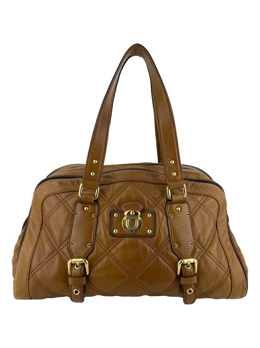 Bolsa com Alça Marc Jacobs Couro Marrom - AGFH1 Original | Etiqueta Única