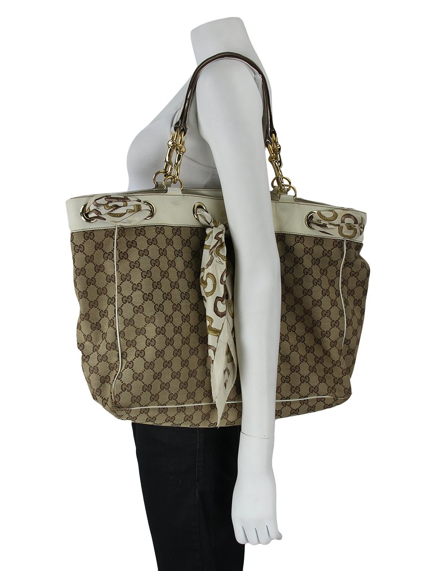 Bolsa Gucci Positano Jacquard - CQP51 Original | Etiqueta Única