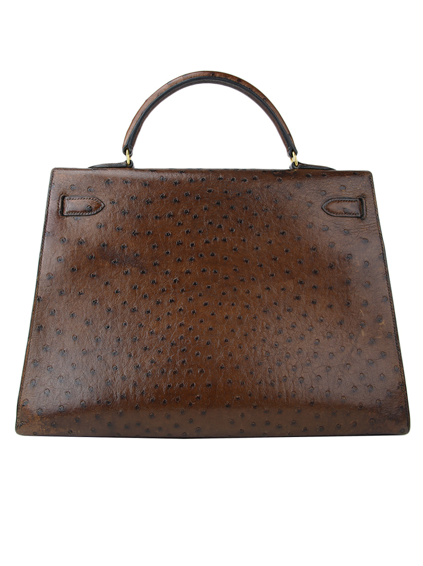 Bolsa Hermès Kelly Marrom Original - SZ1937 | Etiqueta Única
