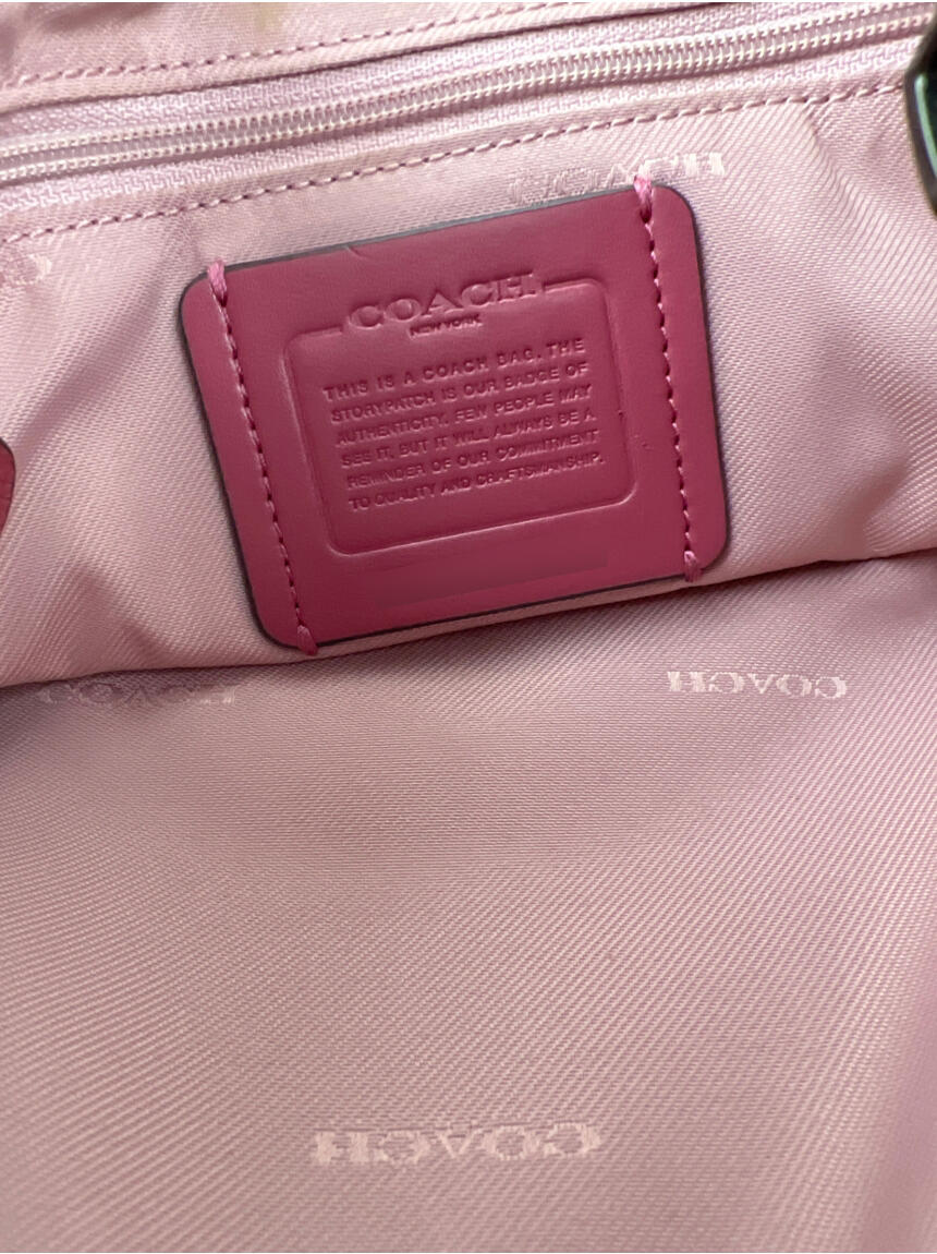 Bolsa Hobo Coach Chelsea Rosa - RCU30 Original | Etiqueta Única