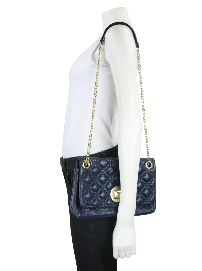 Bolsa Kate Spade Cynthia Azul Marinho - CXR5 Original | Etiqueta Única