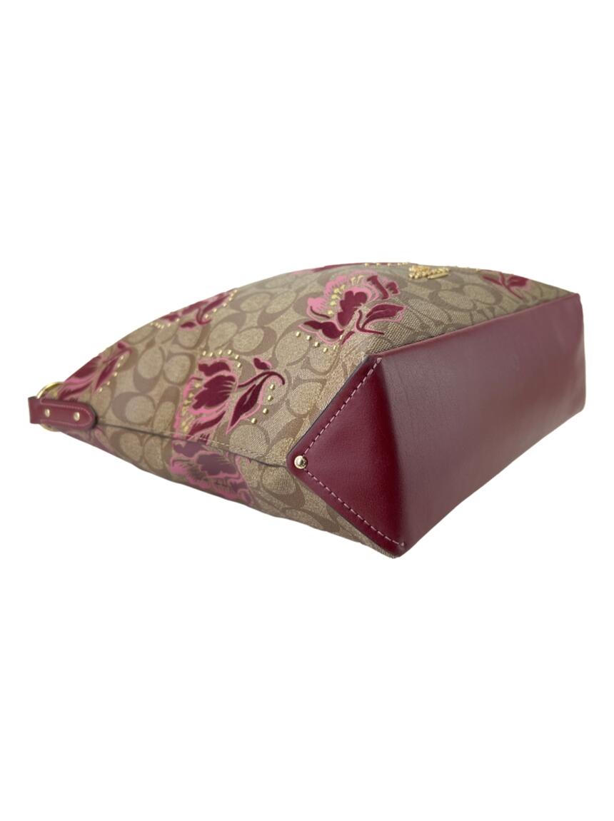 Bolsa Tiracolo Coach Abby Duffle Flocking Original - CAXD4 | Etiqueta Única