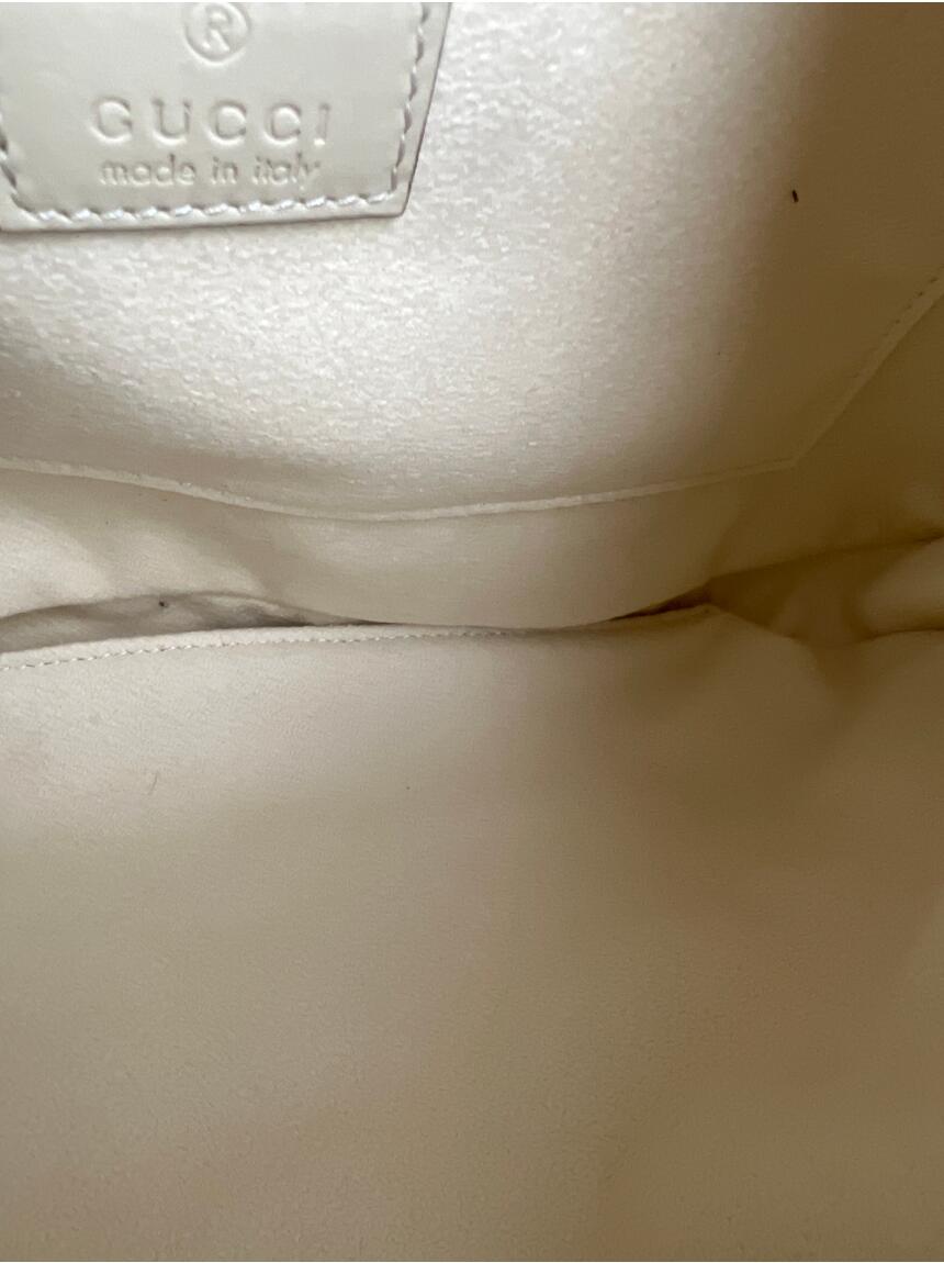 Bolsa Tiracolo Gucci Jackie 1961 Shearling Off White - GHP1031 Original | Etiqueta Única