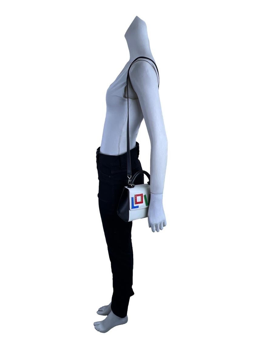 Bolsa Tiracolo Les Petits Joueurs Alex Love Branca - COHO2 Original ...