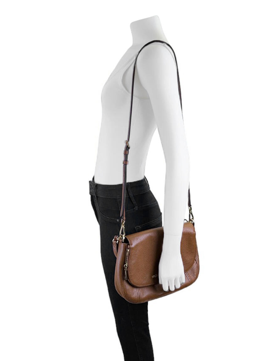 Bolsa Tiracolo Michael Kors Couro Marrom - DSO8 Original | Etiqueta Única