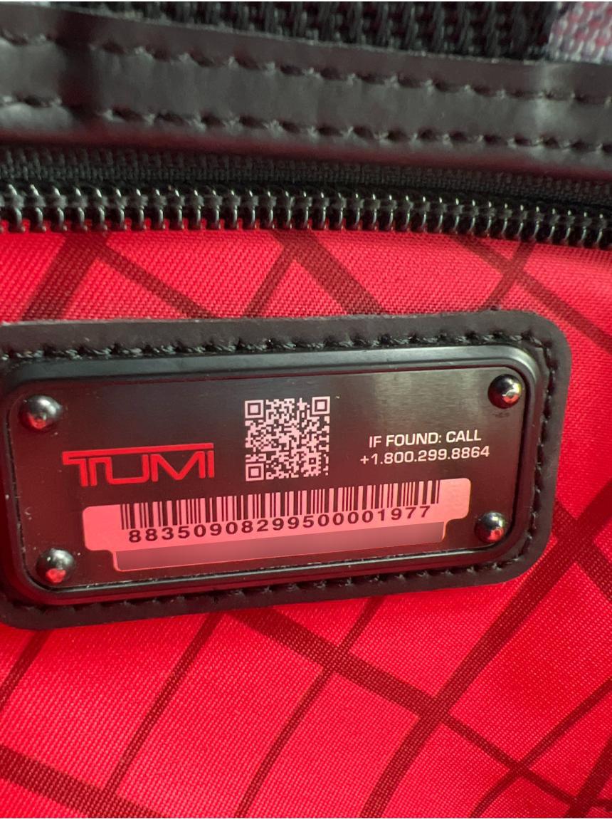 Bolsa Tiracolo Tumi x Jeff Staple Canvas Estampado - CPYO4 Original | Etiqueta Única