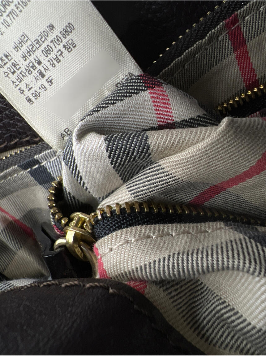 Bolsa Tote Burberry Golderton Marrom Original - BJPN34 | Etiqueta Única