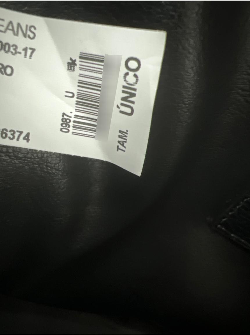 Bolsa Tote Calvin Klein Couro Preta - CBAK15 Original | Etiqueta Única