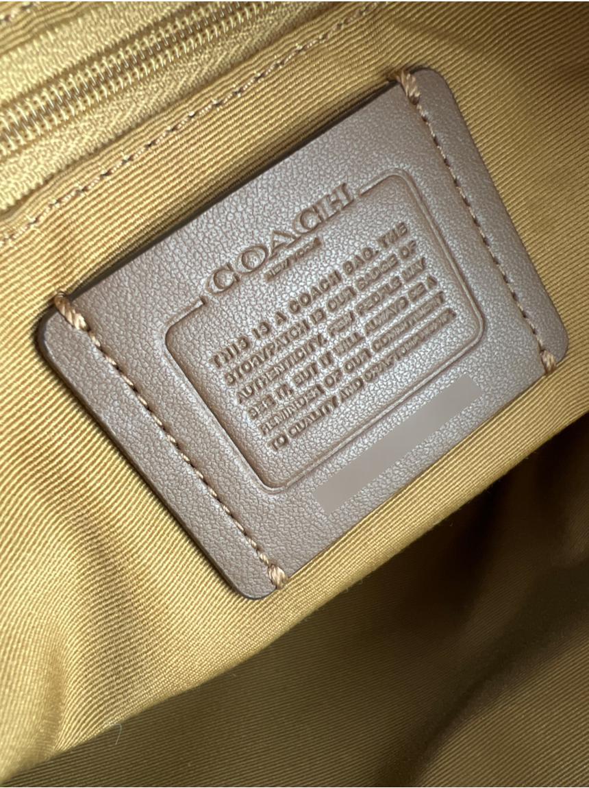 Bolsa Tote Coach Honey Bege - ACAP23 Original | Etiqueta Única