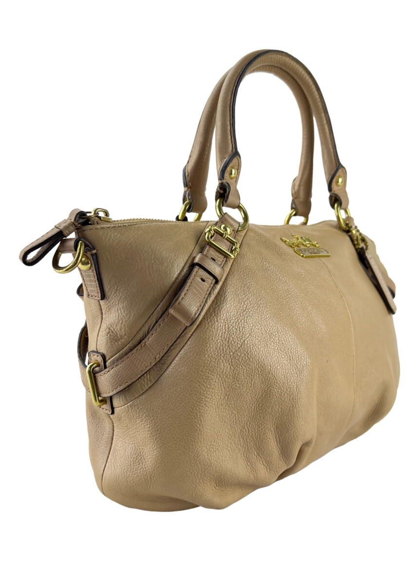 Bolsa Tote Coach Madison Bege - AGYH32 Original | Etiqueta Única