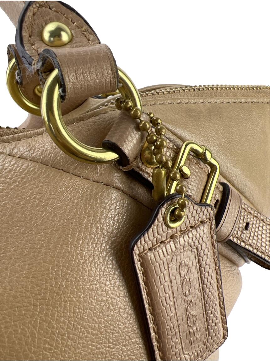 Bolsa Tote Coach Madison Bege - AGYH32 Original | Etiqueta Única