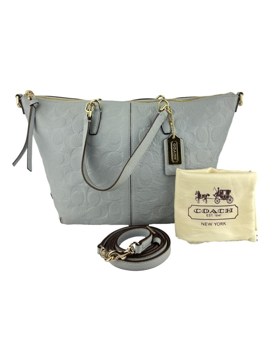 Bolsa Tote Coach Madison Kelsey Azul - CQEQ15 Original | Etiqueta Única