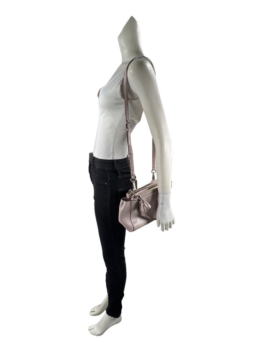 Bolsa Tote Coach Mini Christie Carryall Bege - CJRE29 Original | Etiqueta Única