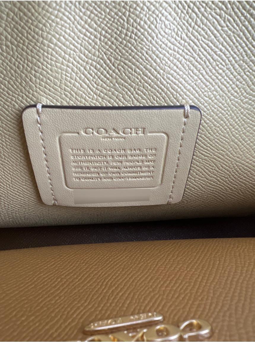 Bolsa Tote Coach Mollie Off White Original - | Etiqueta Única