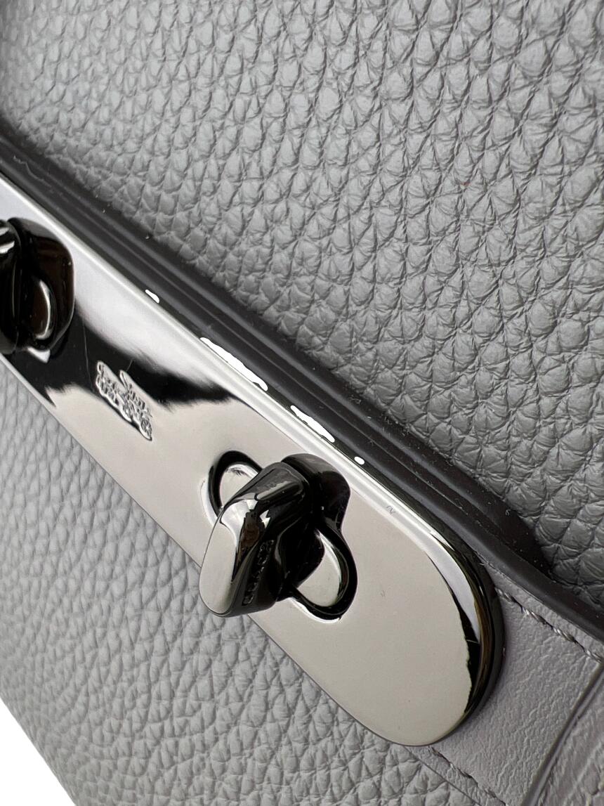 Bolsa Tote Coach Swagger Cinza - AGPP2 Original | Etiqueta Única