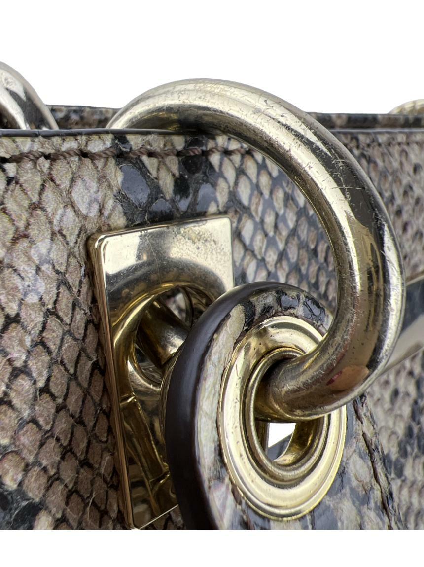 Bolsa Tote DKNY Embossed Python Original - | Etiqueta Única