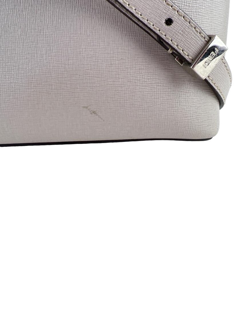 Bolsa Tote Fendi Couro Cinza - CDKQ2 Original | Etiqueta Única
