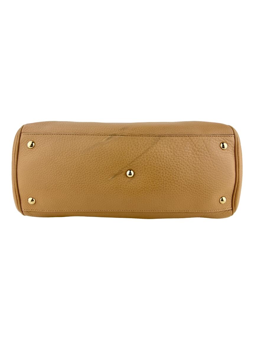 Bolsa Tote Gucci Bamboo Shopper Bege Original - CKQN1 | Etiqueta Única