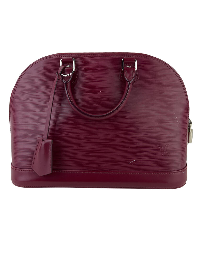 Bolsa Tote Louis Vuitton Alma Epi Vinho - IEJ4 Original - | Etiqueta Única