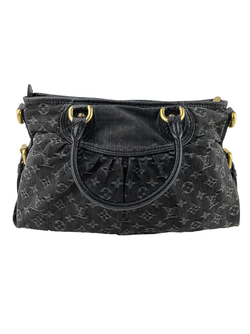 Bolsa Tote Louis Vuitton Neo Cabby Denim Monogram Preto - CFWR31 ...