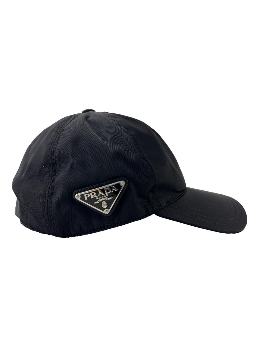Boné Prada Re-Nylon Preto - EEY217 Original | Etiqueta Única