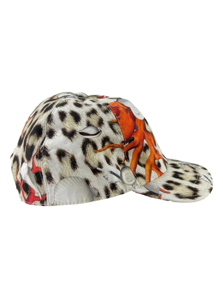 Boné Roberto Cavalli Tecido Estampado Original - | Etiqueta Única